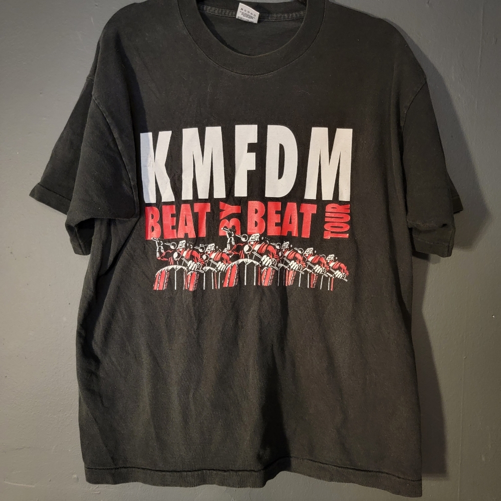 1995 Kmfdm Single Stitchbeat By Beat Tour T - Gem